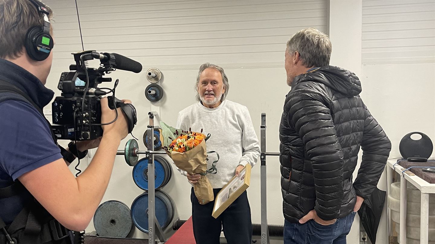 Johnny er årets eldsjel i Vestland - Vestland fylkeskommune