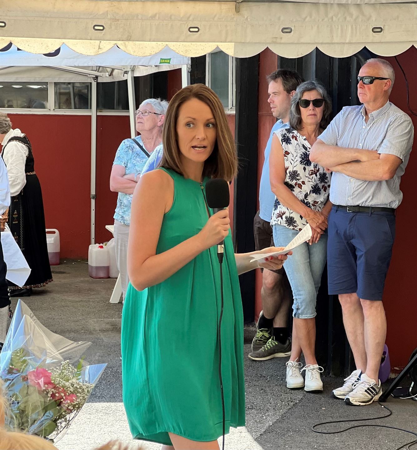 Festdag med feiring av ny tunnel og ny tidsrekning på Flo i Stryn ...